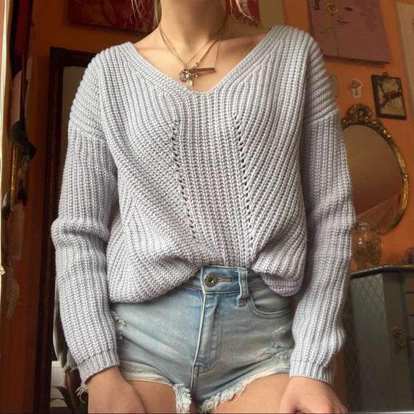 Sweaters | Soft Blue Sweater | Poshmark